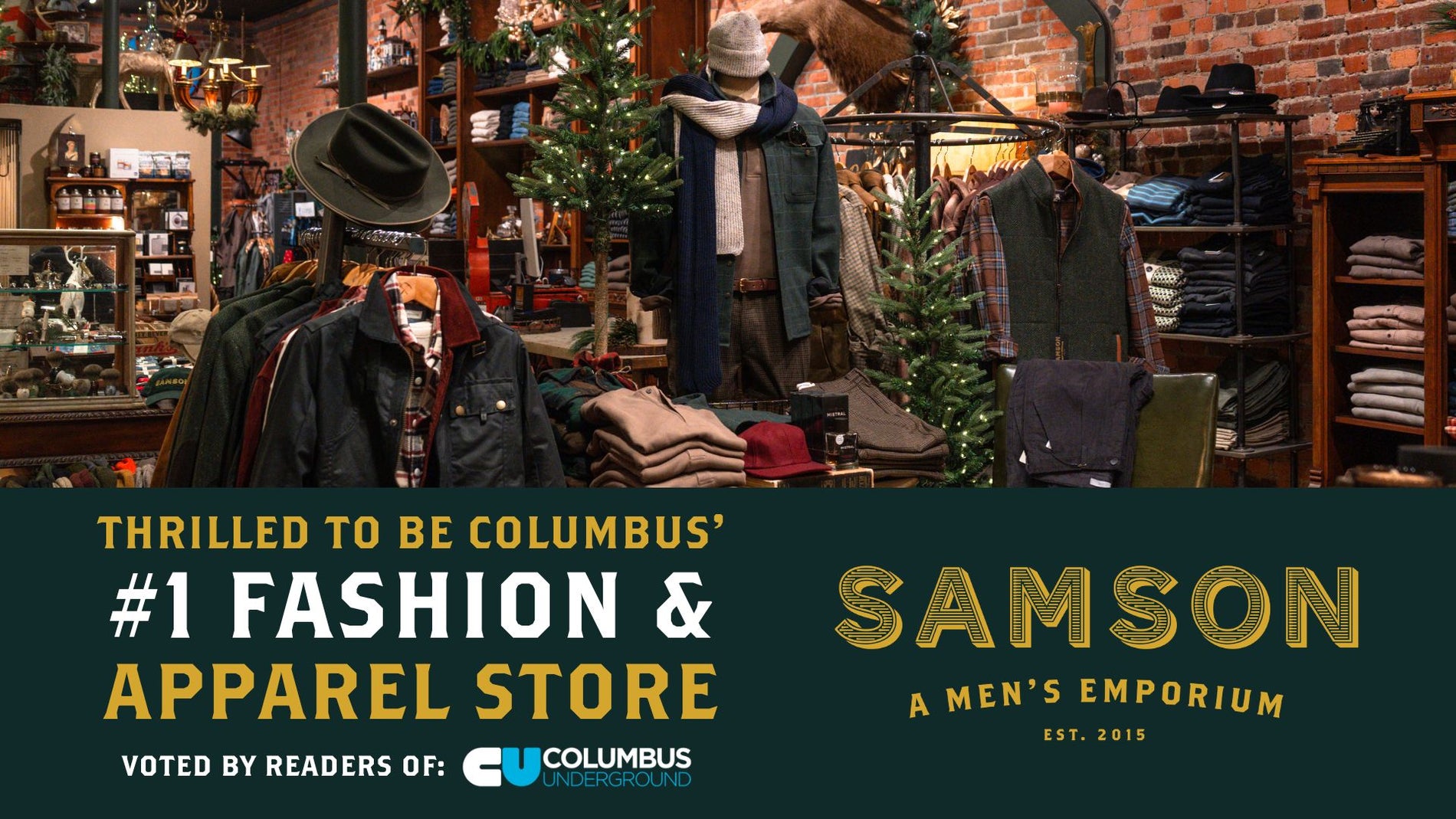 SAMSON - A Men's Emporium | Men's Clothing - Short North, Columbus, OH