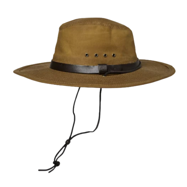 Tin Cloth Bush Hat - Dark Tan - SAMSON A Men's Emporium